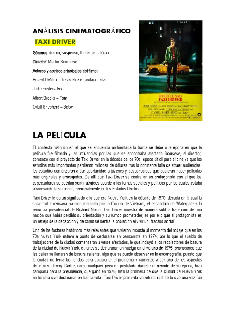 ANÁLISIS CINEMATOGRÁFICO Karen Daza | PDF