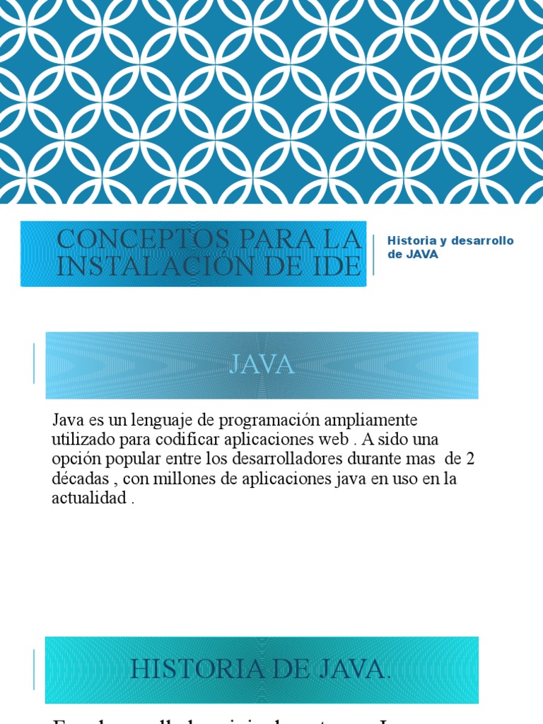 Historia y Desarrollo de Java | PDF | Java (lenguaje de programación ...