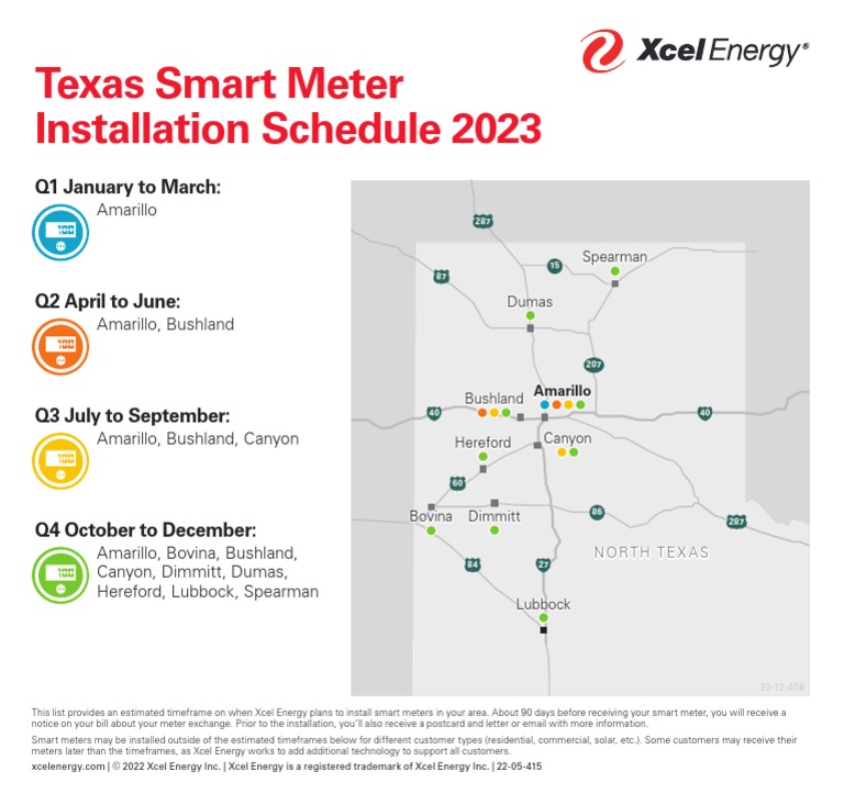 TX Smart Meter 2023 Map | PDF | Renewable Energy | Sustainable Energy