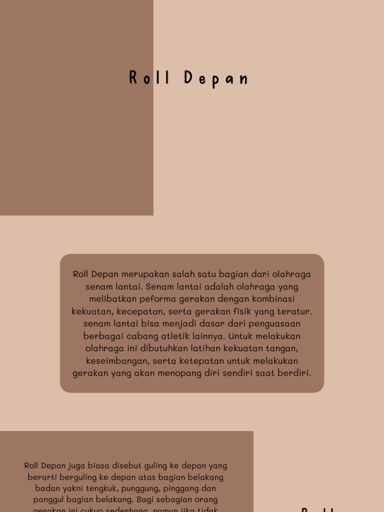 Roll Depan | PDF