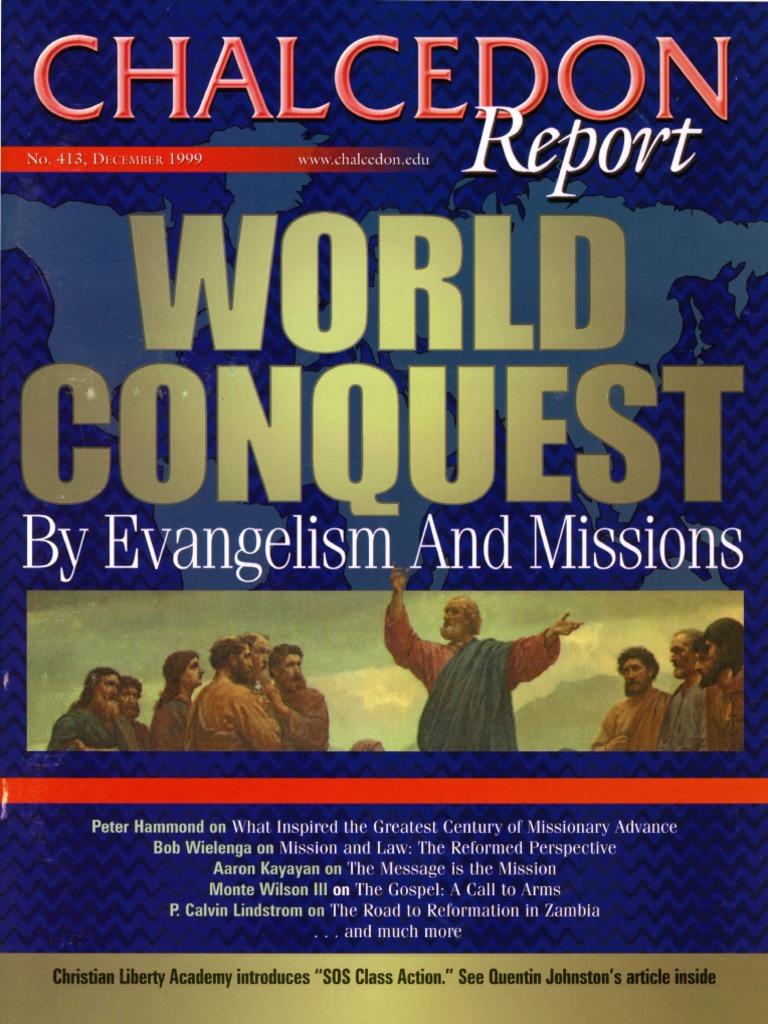 Chalcedon Report 1999 December | Download Free PDF | Theology | Revelation