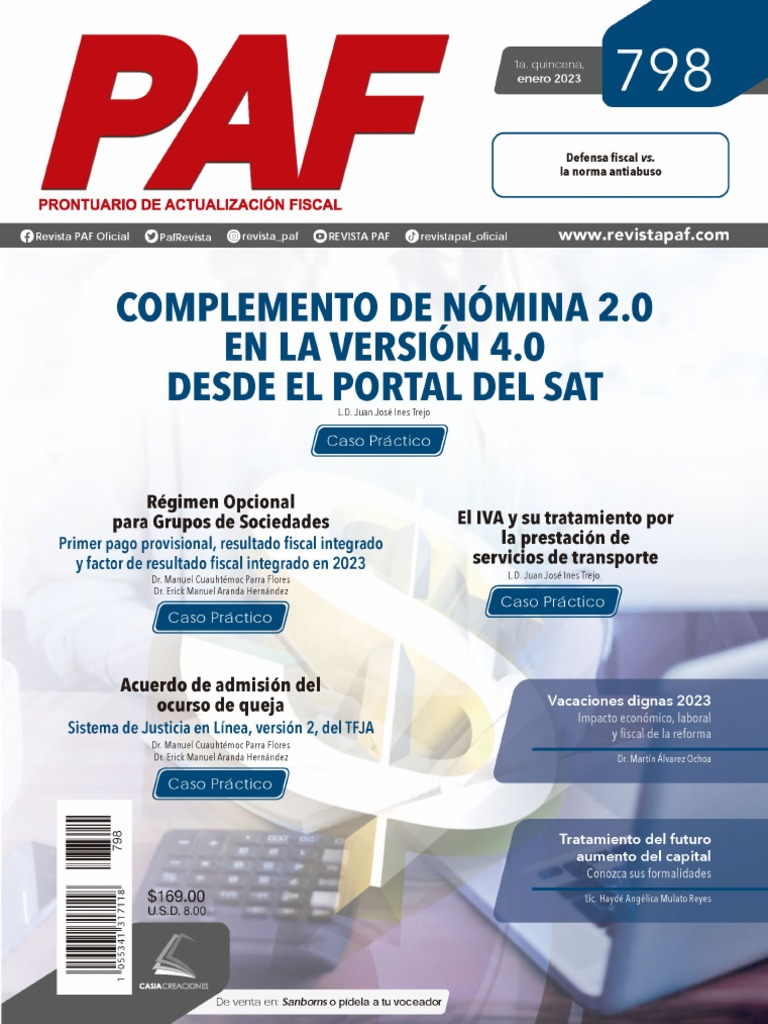 Paf 798 Ene 23 | PDF
