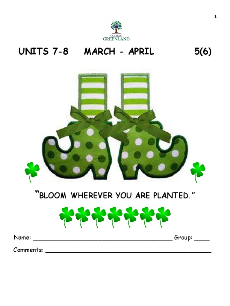 Unidad de Abril PDF | PDF | Perfect (Grammar) | Verb