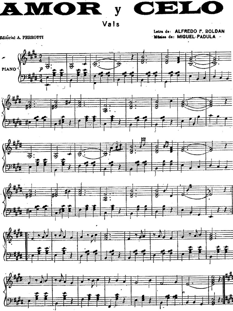 Amor y Celo PDF | PDF