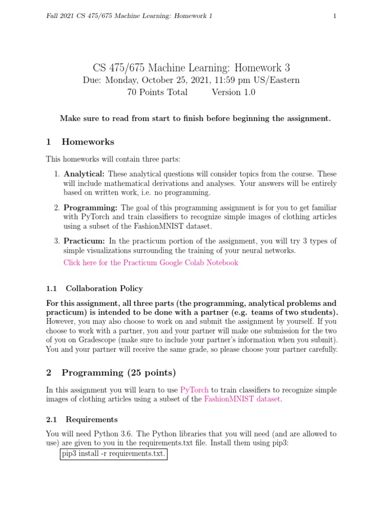2021 Homework3 Introduction | PDF | Applied Mathematics | Computing
