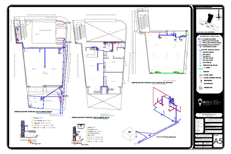 Plano Hidraulico Imprimir A Color | PDF