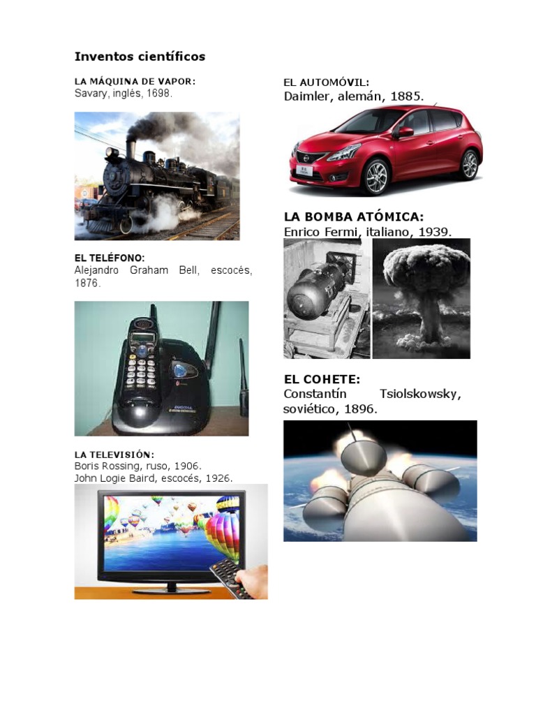 Inventos Científicos | PDF