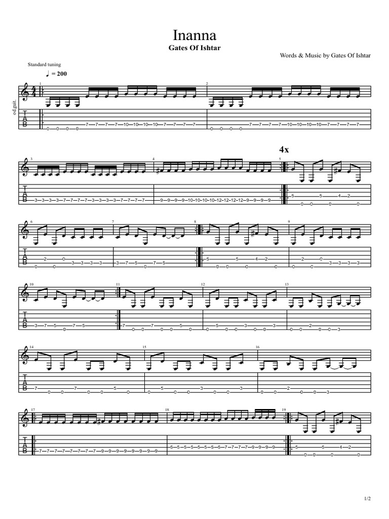 Gates of Ishtar - Innana | PDF | Ancient Near East Mythology ...