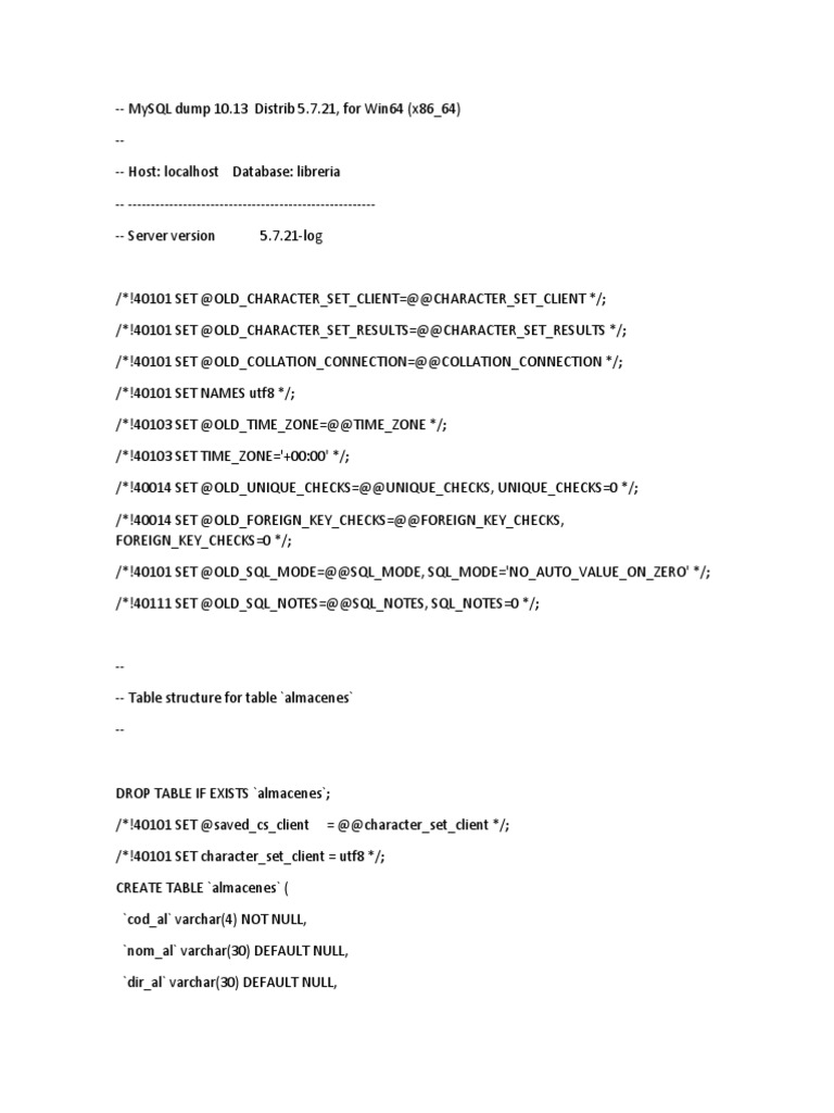 Libreria PDF | PDF | Data Model | Data