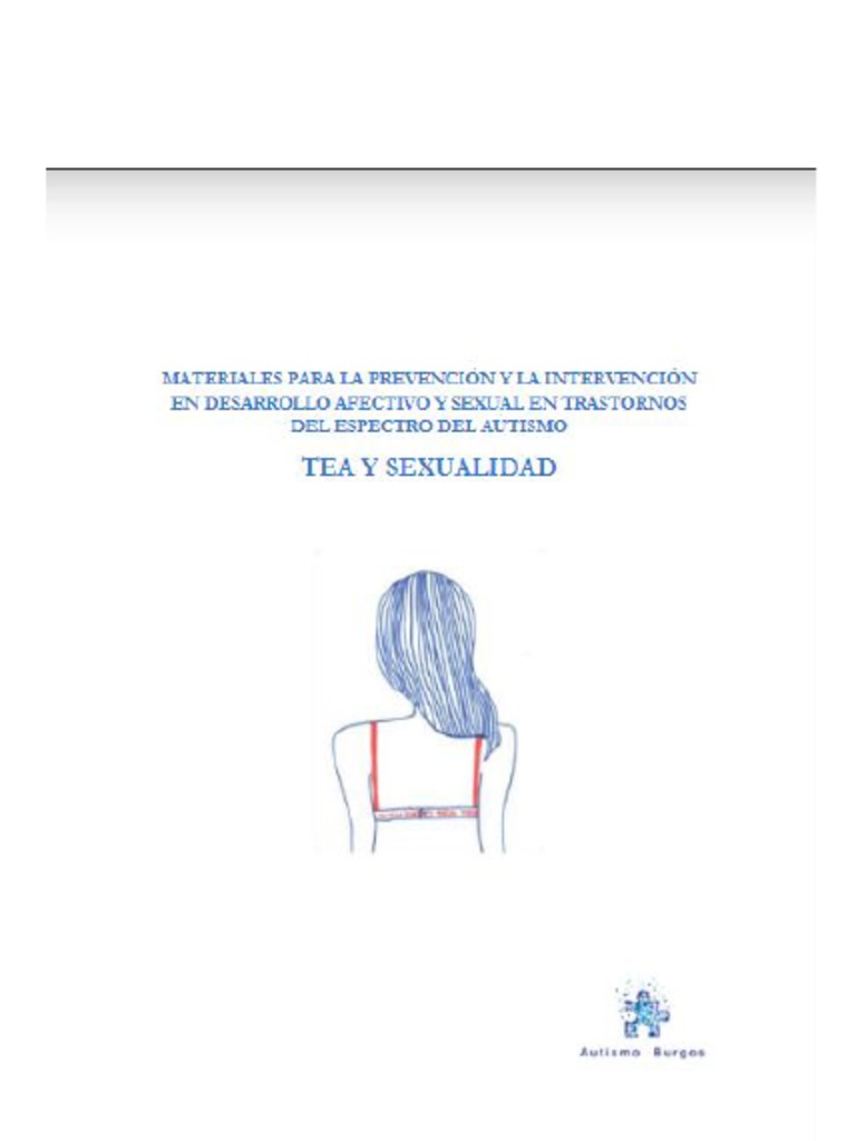 Materiales Sexualidad y TEA. Maria Merino | PDF | Autismo | Trastornos ...