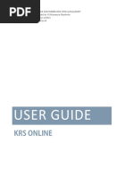 Panduan Pengisian KRS ITBU Virtual | PDF | Karier & Perkembangan