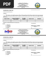 DepEd-Form-137-E Blankl | PDF | Philippines | Learning