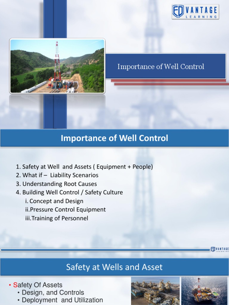 Importance of Well Control... | PDF | Blowout (Well Drilling) | Pipe (Fluid Conveyance)