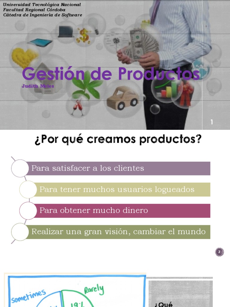 06 Gestión de Productos de Software !!! | PDF | Business | Informática