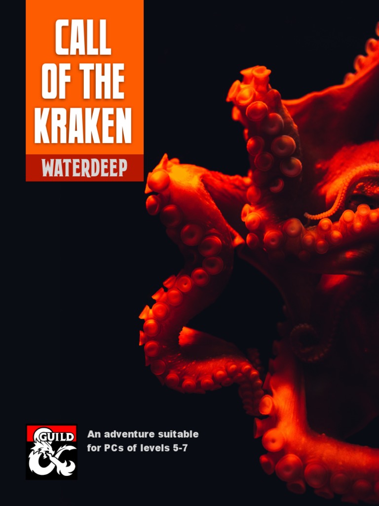 Call of The Kraken Waterdeep | PDF | Wizards Of The Coast | Dungeons & Dragons