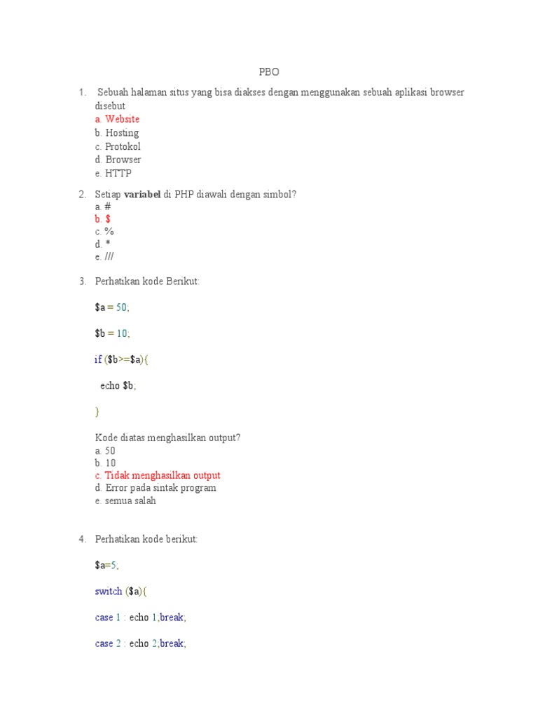 A. Website: $a $B $B $a Echo $B | PDF