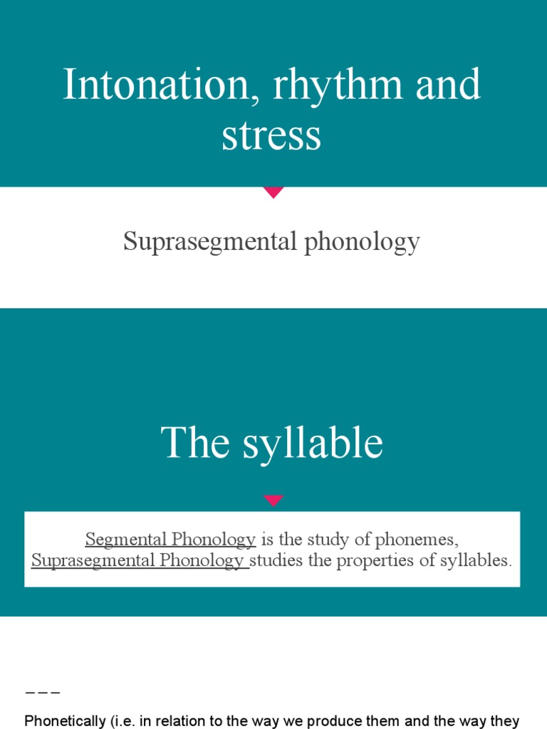 Understanding Syllables and Stress in English | PDF | Stress ...