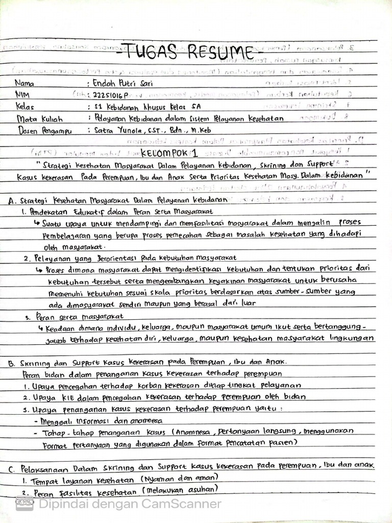 Endah Putri Sari Kel.1&2 | PDF