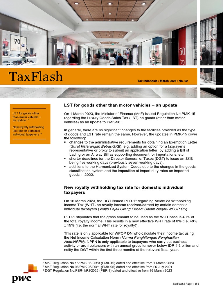 Taxflash 2023 02 | PDF | Taxes | Government Finances