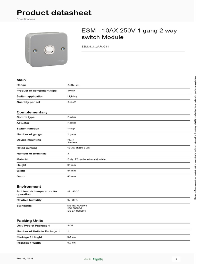 Esm Esm31 1 2ar G11 | PDF