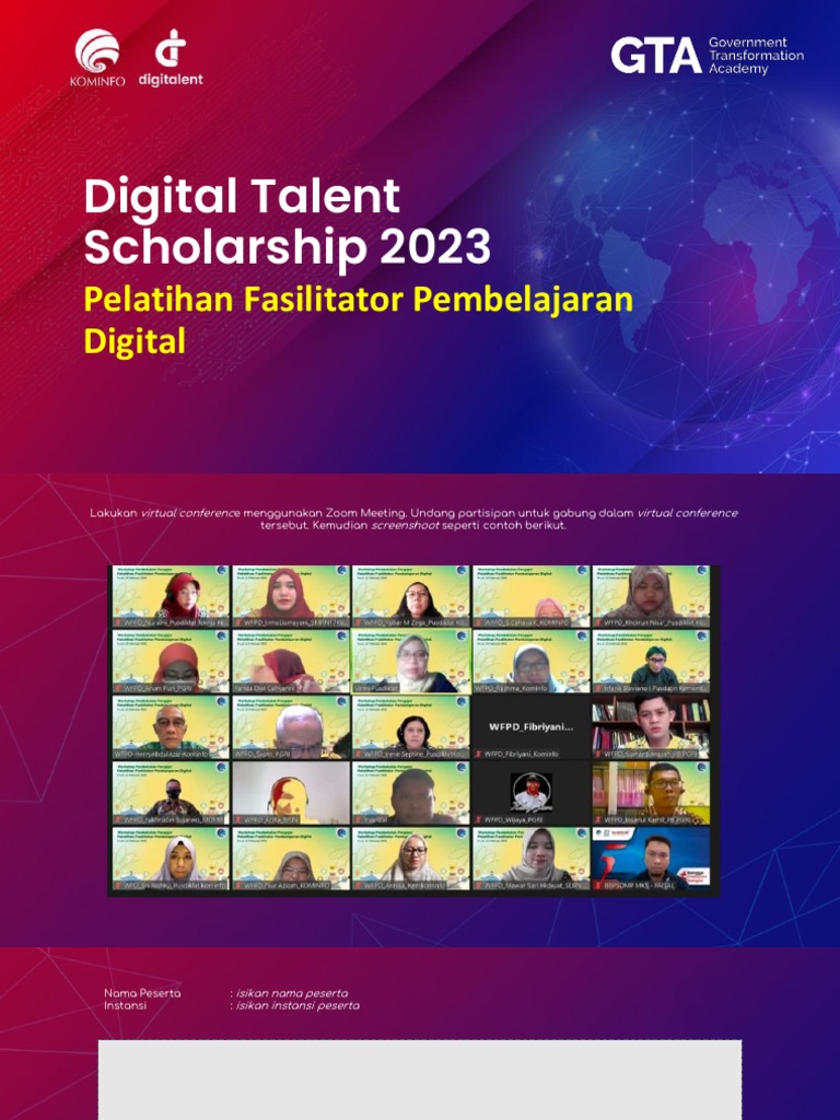 Tugas Aplikasi Kelas Online - Video Conference | PDF