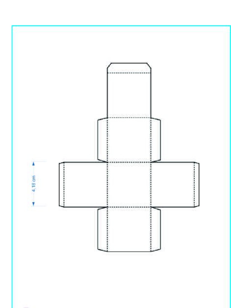 Plantilla Cubo | PDF
