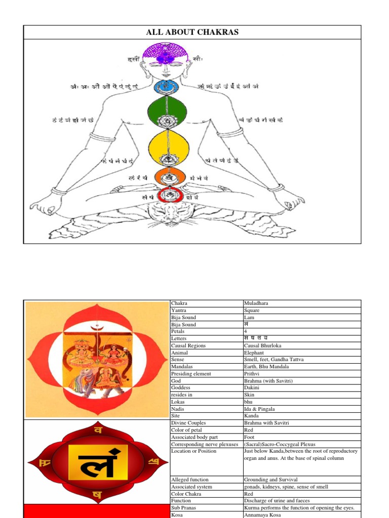 Chakras For All | PDF | Chakra | Tantra