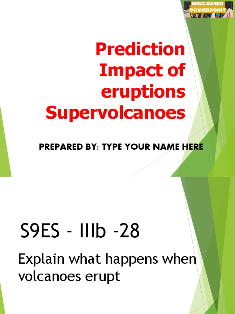 G9 Science Q3 - Week 2 - Effects of Volcano | PDF | Volcano | Types Of ...