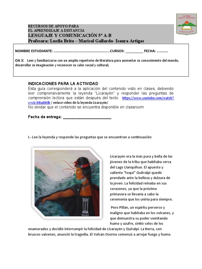 Guía Leyenda Adecuada | PDF