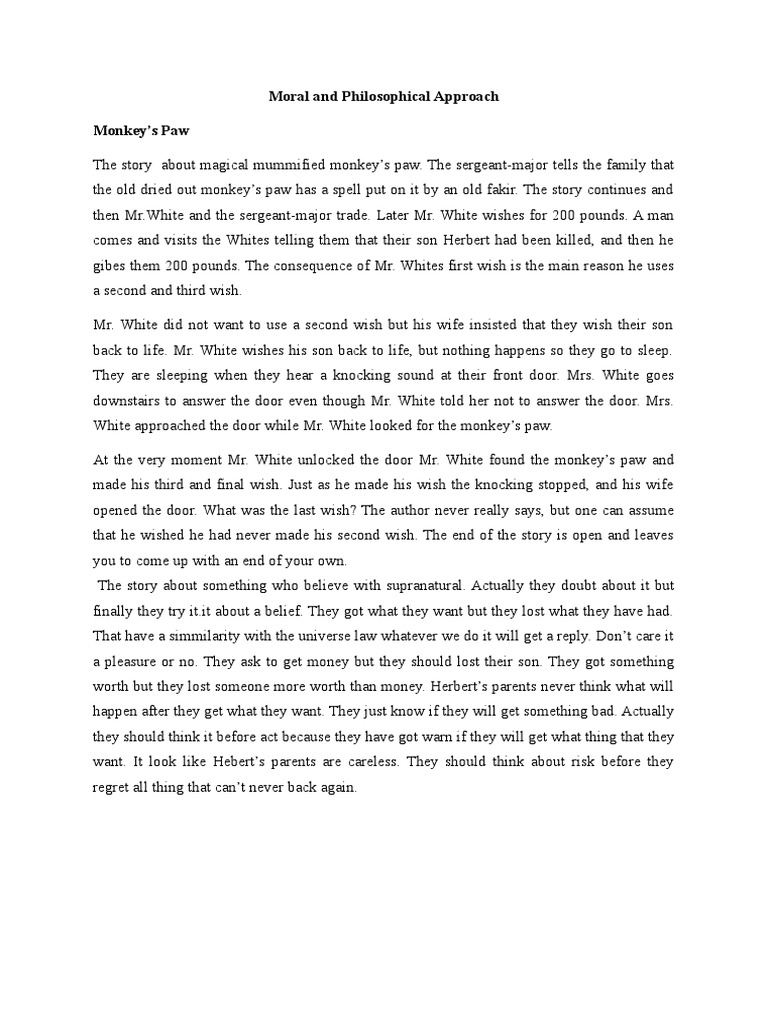 Moral and Philosophical Approach | PDF