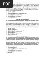 Goldilocks and the 3 Bears script | PDF | Goldilocks And The Three ...