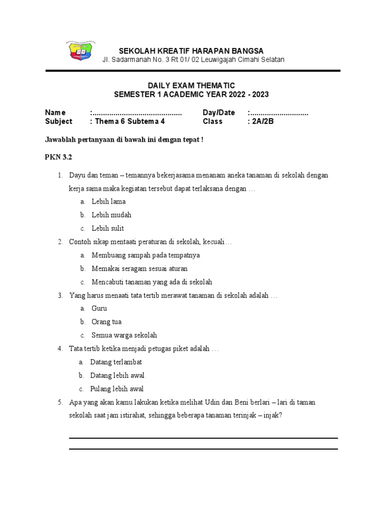 PH Tema 6 Subtema 4 | PDF