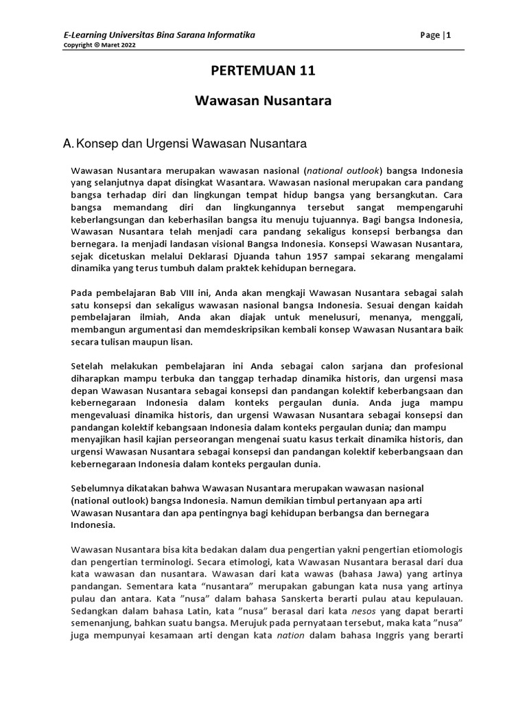 PERTEMUAN 11 Pendidikan Kewarganegaraan | PDF