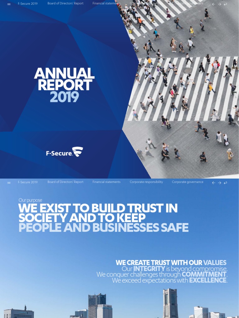 Annual Report 2019 | PDF | Computer Security | Security