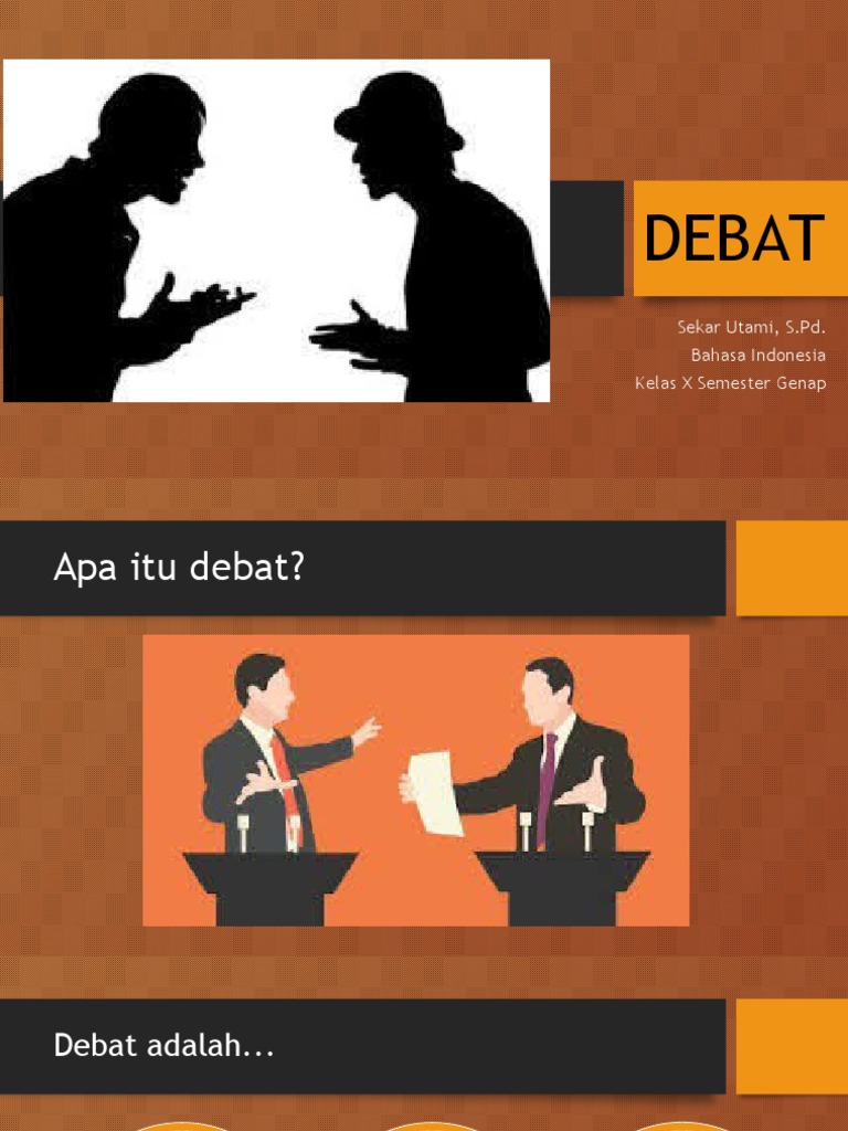 Unsur dan Ciri-Ciri Debat Lengkap | PDF