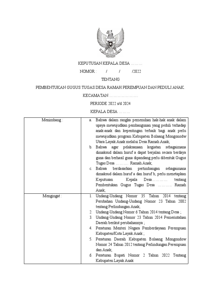SK DESA RAMAH ANAK | PDF