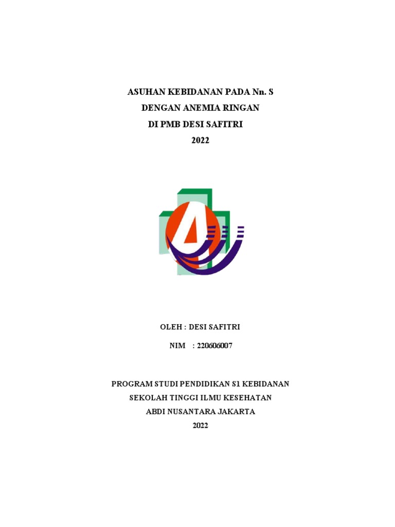 Soap Anemia Nursalis | PDF