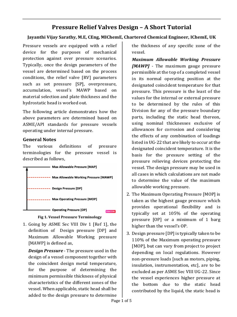 Relief Valve Settings PDF | PDF | Pressure | Mechanical Engineering