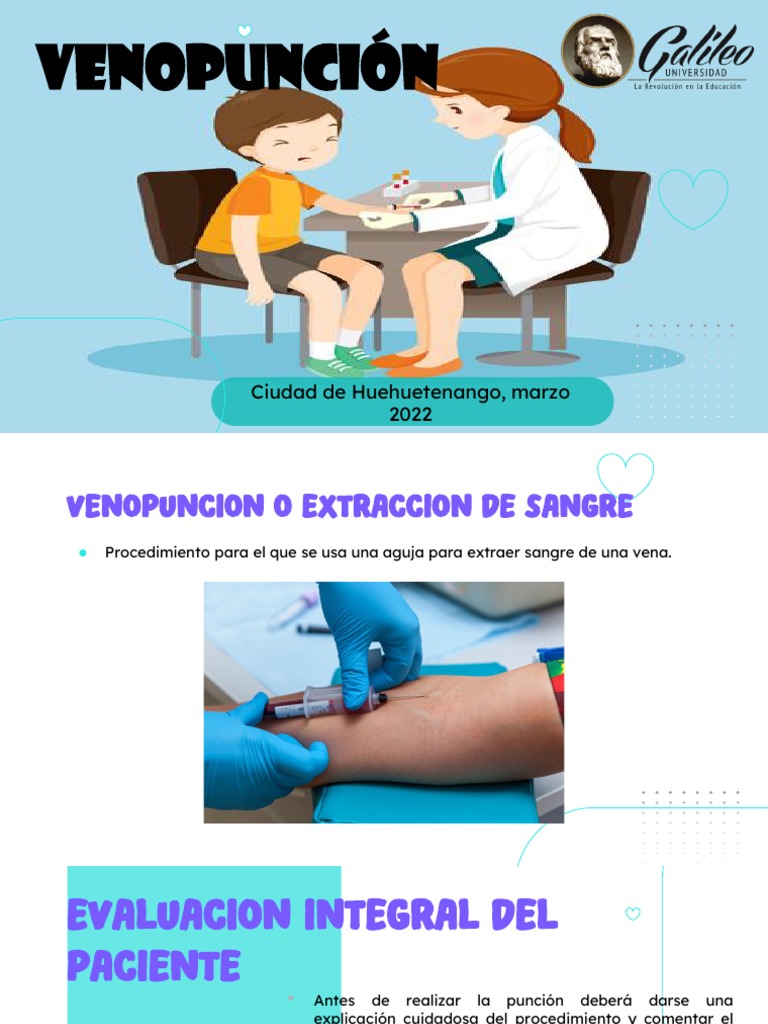 FLEBOTOMIA | PDF | Medicina CLINICA | Especialidades Medicas