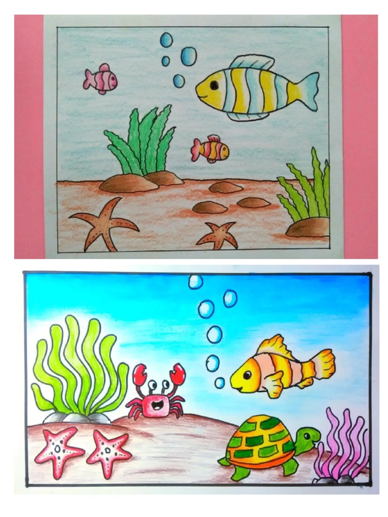 GMBR Binatang Laut Warna | PDF