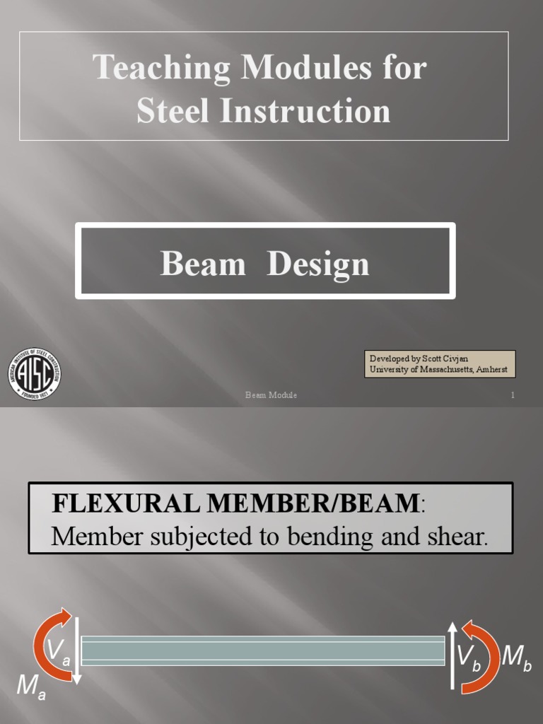 2.AISC-Beam Design | PDF | Buckling | Beam (Structure)