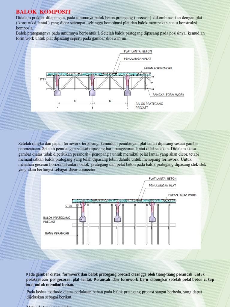 09 - Perencanaan Struktur Jembatan Pratekan | PDF