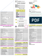 Eccd Checklist Card Template | PDF | Child Development | Behavioural Sciences