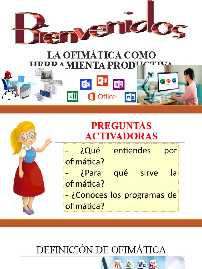 La ofimática como herramienta productiva: una visión general de sus ...