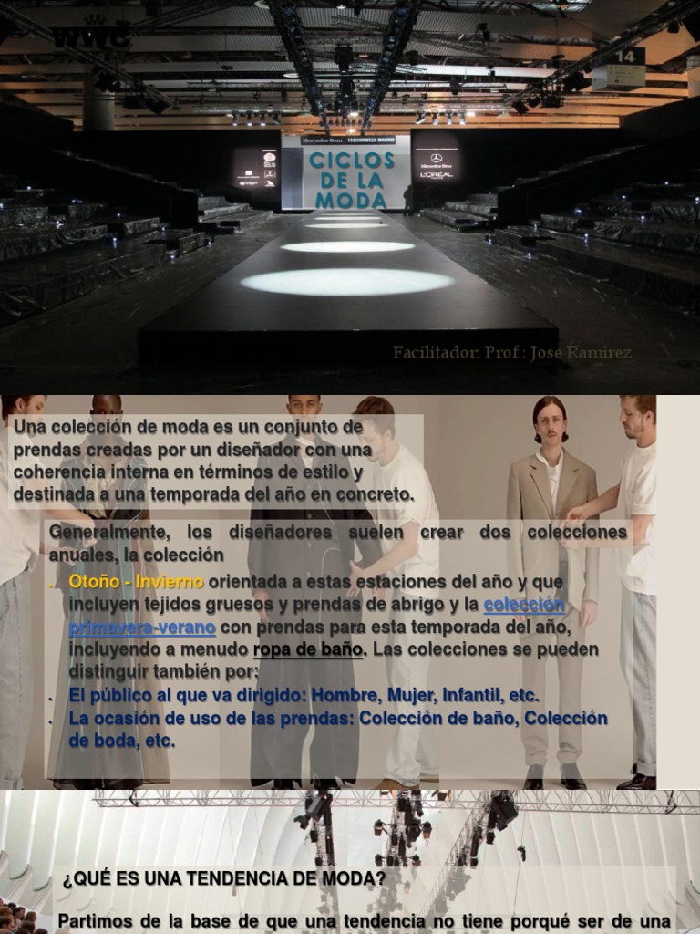 Ciclos de La Moda: Facilitador: Prof.: Jose Ramirez | PDF | Moda