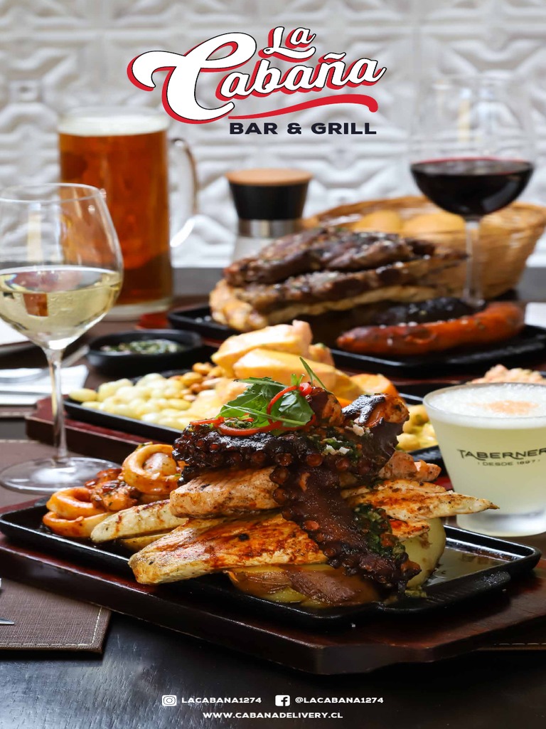 La Cabaña Restaurant Menu Overview | PDF | Foods | Cuisine
