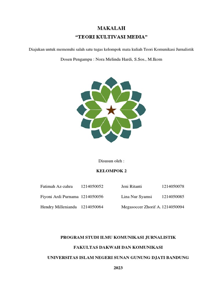 Teori Kultivasi Media - Kelompok2 | PDF Teori Kultivasi Media - Kelompok2 | PDF