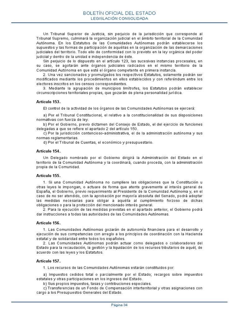 Constitución Española 4 Pdf Pdf Judicaturas Gobernancia