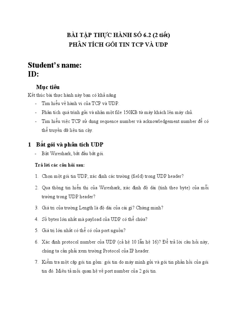 Exercise 6.01 Phan Tich Goi Tin-Reduce | PDF