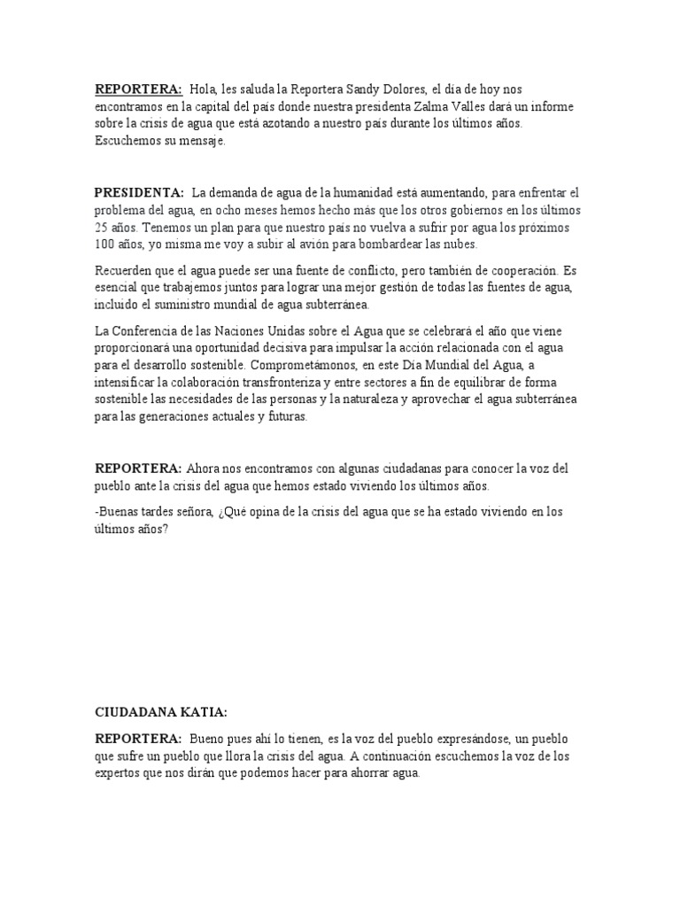 Crisis Del Agua | PDF | Agua